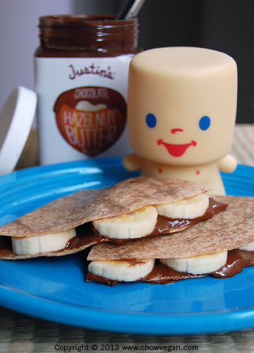 Banana Chocodilla - Chow Vegan